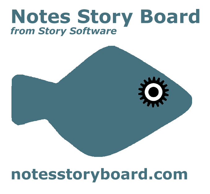 Story Software – Story Lite notes and storyboard
